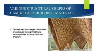 Bamboo as a building material new | PDF