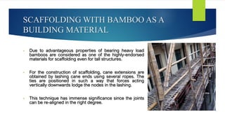 Bamboo as a building material new | PDF
