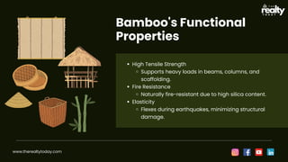 Bamboo as Eco-Friendly Construction Material | PDF