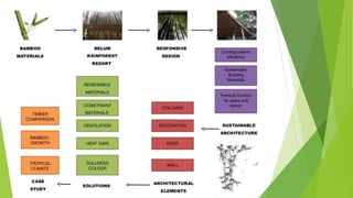 Bamboo as a sustainable building material ppt | PPTX