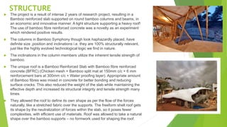 Bamboo as a sustainable building material ppt | PPTX
