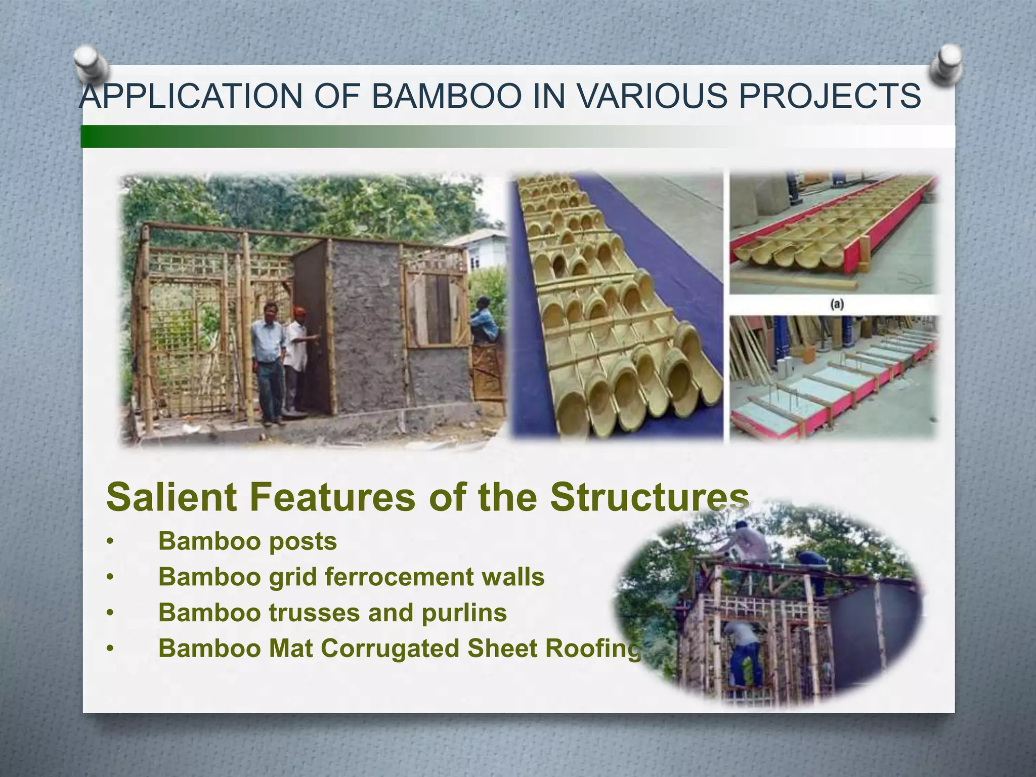 Bamboo as construction material | PPTX