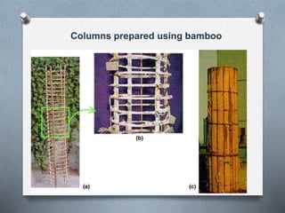 Bamboo as construction material | PPTX