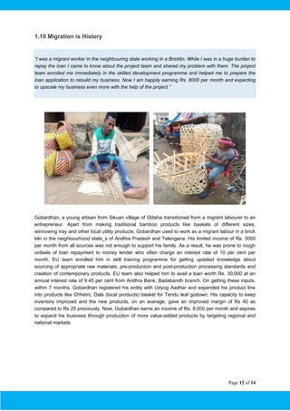 Bamboo Case Studies - Foundation for MSME Clusters (FMC) | PDF