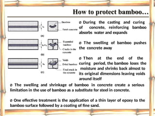 BAMBOO CONSTRUCTION, TECHNIQUES AND JOINTINGS | PPTX