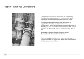 Bamboo Construction | PDF