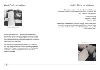 Bamboo Construction | PDF