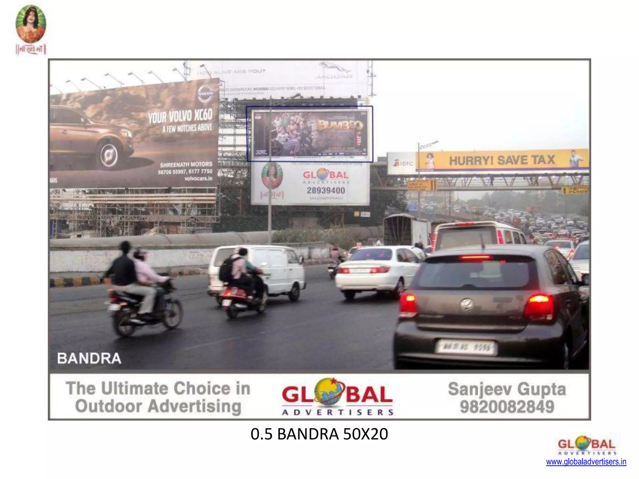Outdoor Advertising in India - Global Advertisers | PPT
