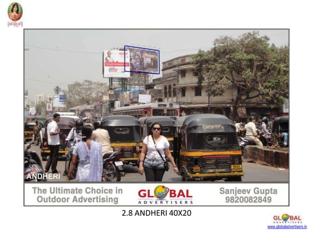 Outdoor Advertising in India - Global Advertisers | PPT