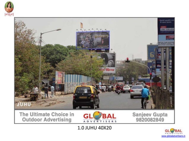 Outdoor Advertising in India - Global Advertisers | PPT