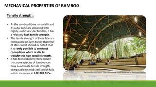 Material properties and sustainability : Bamboo | PDF