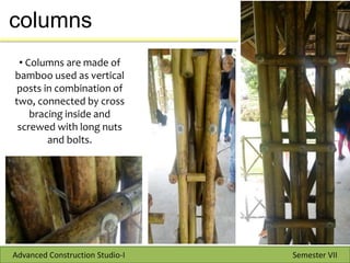 Bamboo Structures | PPTX
