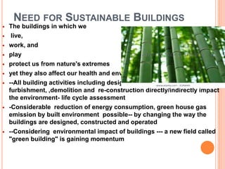 PROMOTING GREEN BUILDINGS THROUGH BAMBOOS | PPT