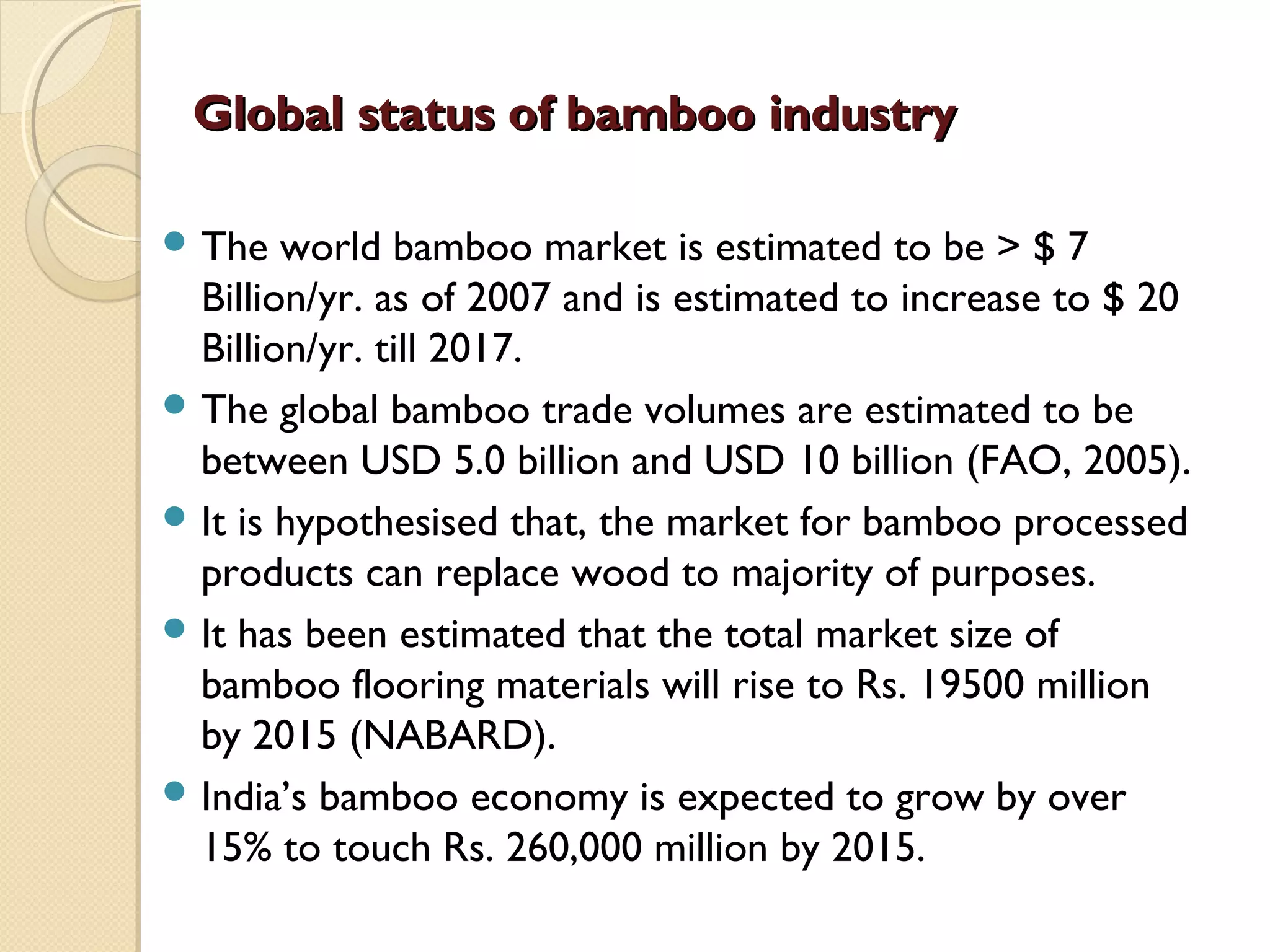 Bamboo & its uses | PPT