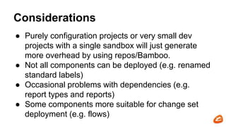 Continuous Integration with Bamboo for Salesforce | PPTX