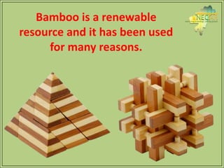Bamboo products - Nectar | PPTX