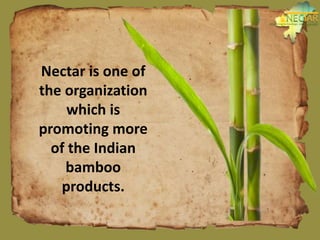 Bamboo Products - Nectar.org.in