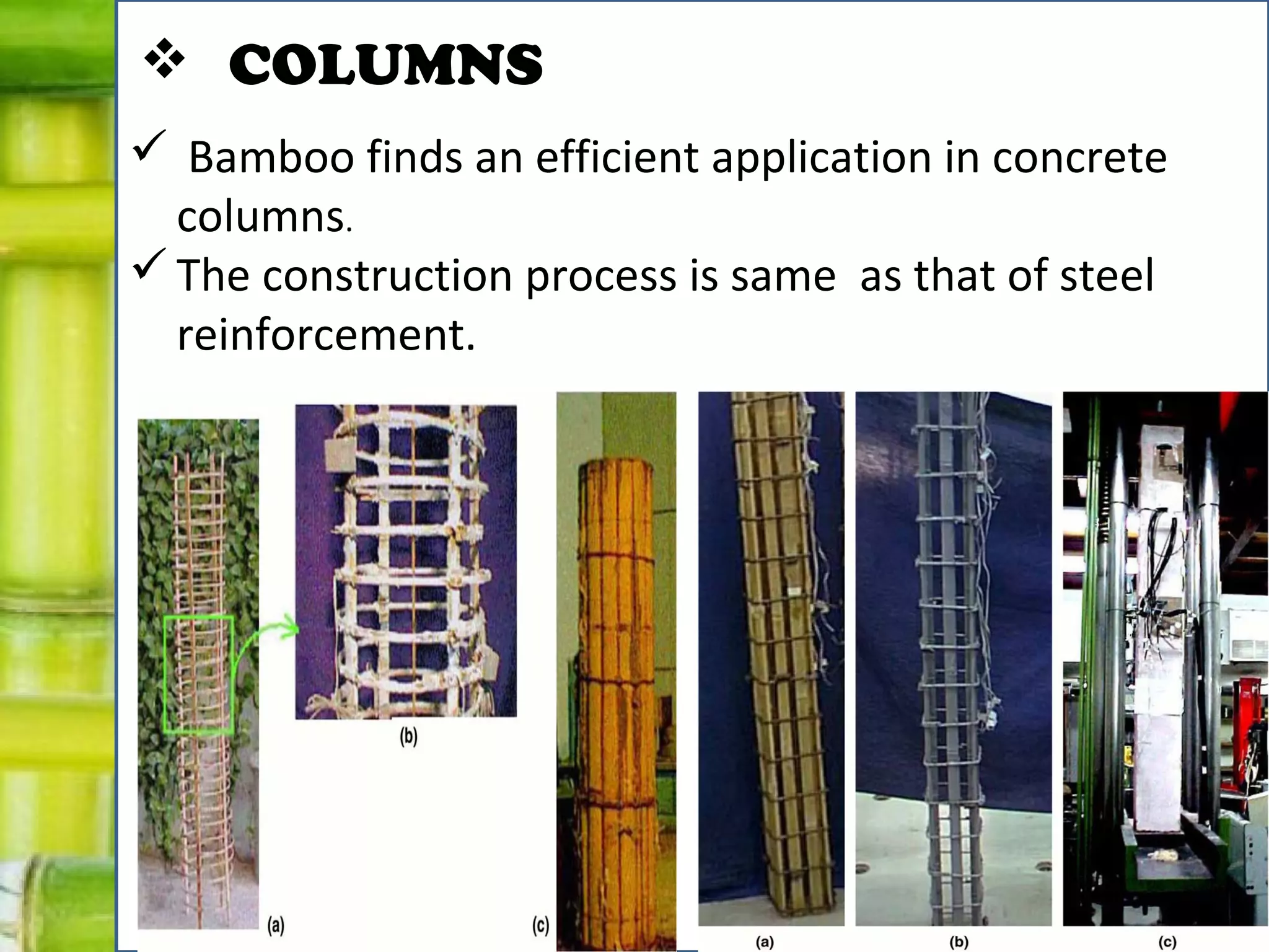 Bamboo reinforced concrete | PPT