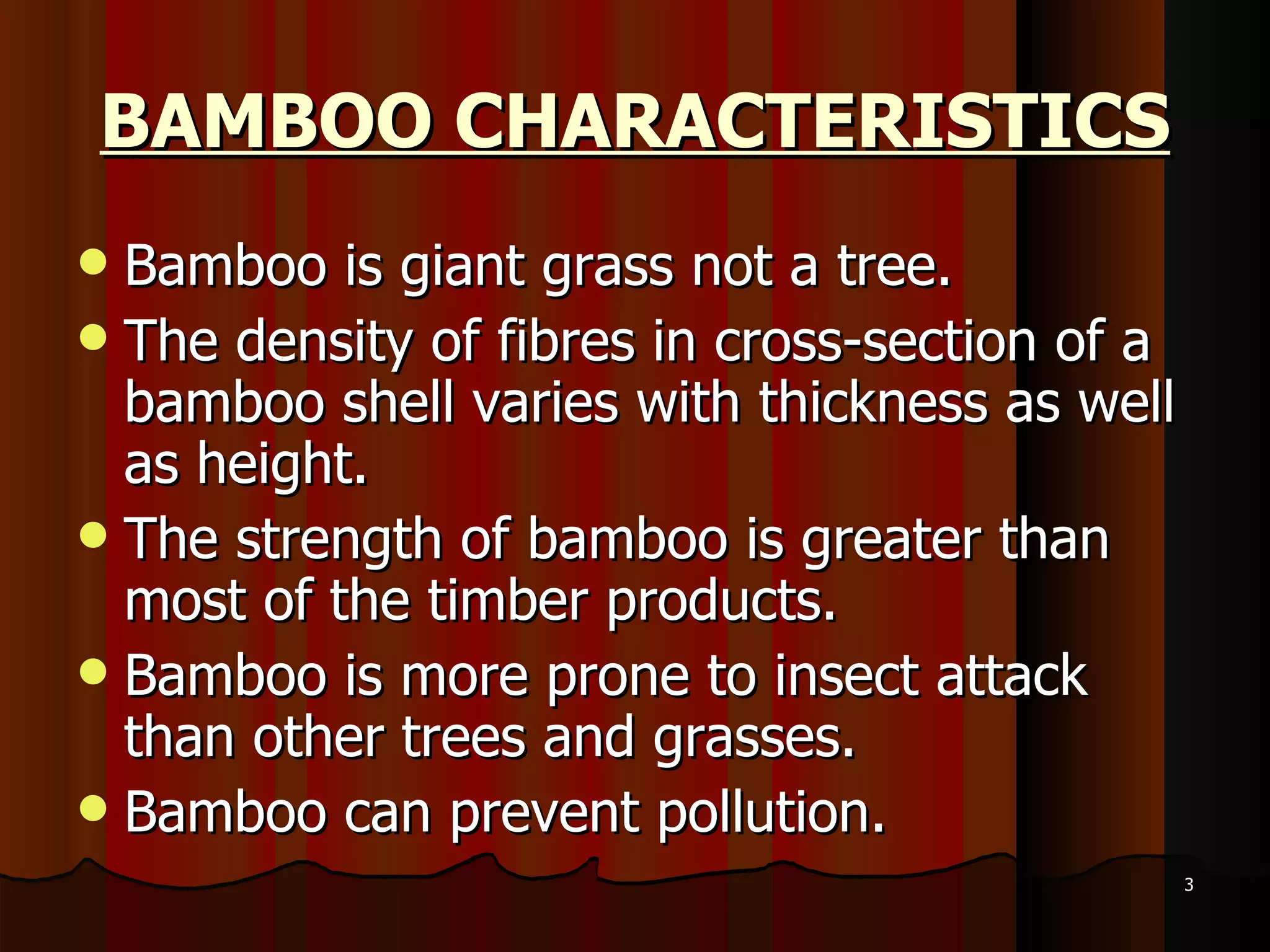 Bamboo reinforced concrete | PPT