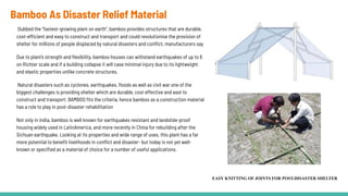 Bamboo relief structure pdf | PDF
