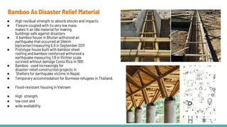 Bamboo relief structure pdf | PDF