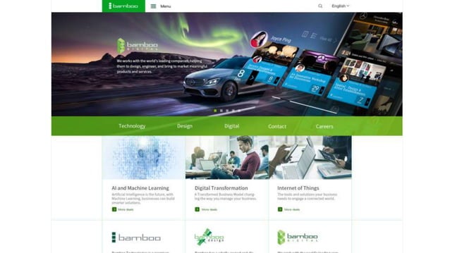 Bamboo Technologies — Rebranding and Redesign | PPTX