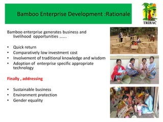 Bamboo for Livelihood Business | PDF