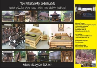 Olahan Bambu | PDF