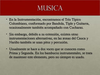 El Bambuco, Música Colombiana | PPT
