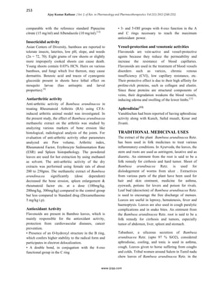 Bambusa atundinacea (vanshlochan) an overview ijrpp | PDF
