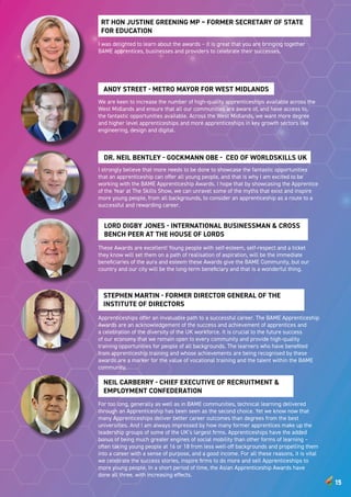 BAME APPRENTICESHIP AWARDS 2020 | PDF