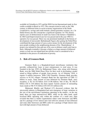 Ba microfinance | PDF | Government Support and Welfare | Financial Assistance