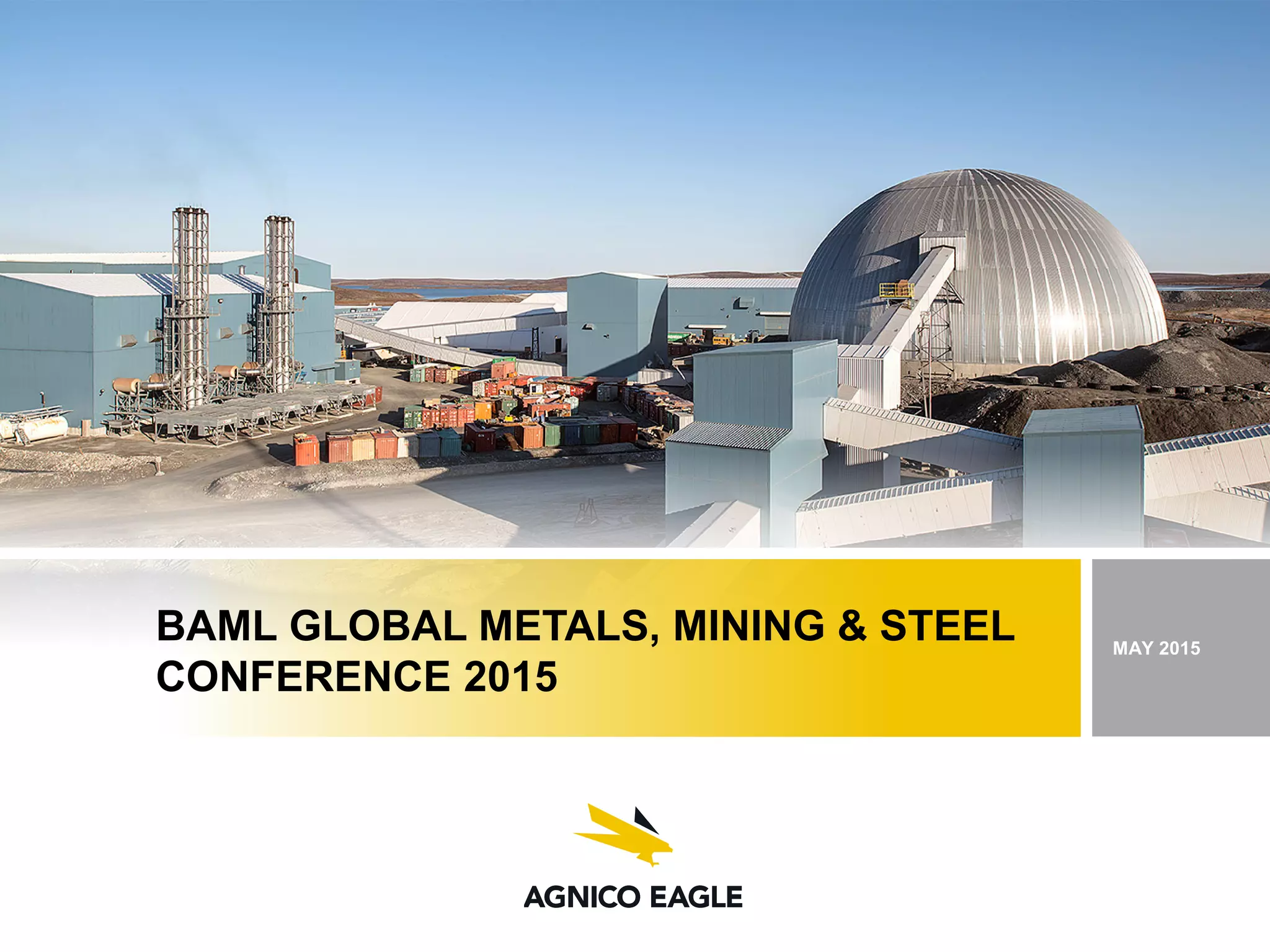 BAML Global Metals, Mining & Steel Conference 2015 | PDF