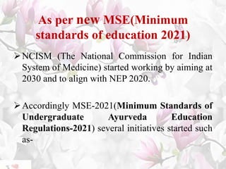 An overview of BAMS Curriculum or Syllabus including highlights of ...