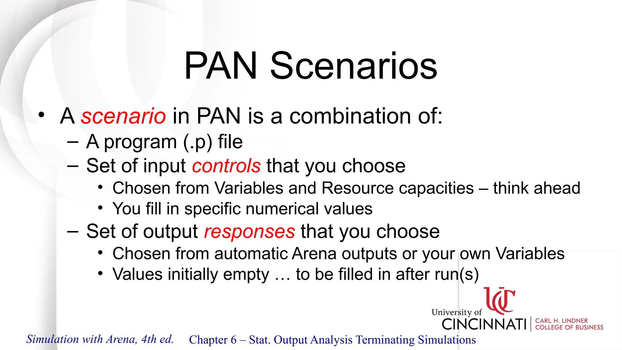 BANA7030_DES_Advanced_Modeling.pptx Simulation | PPTX
