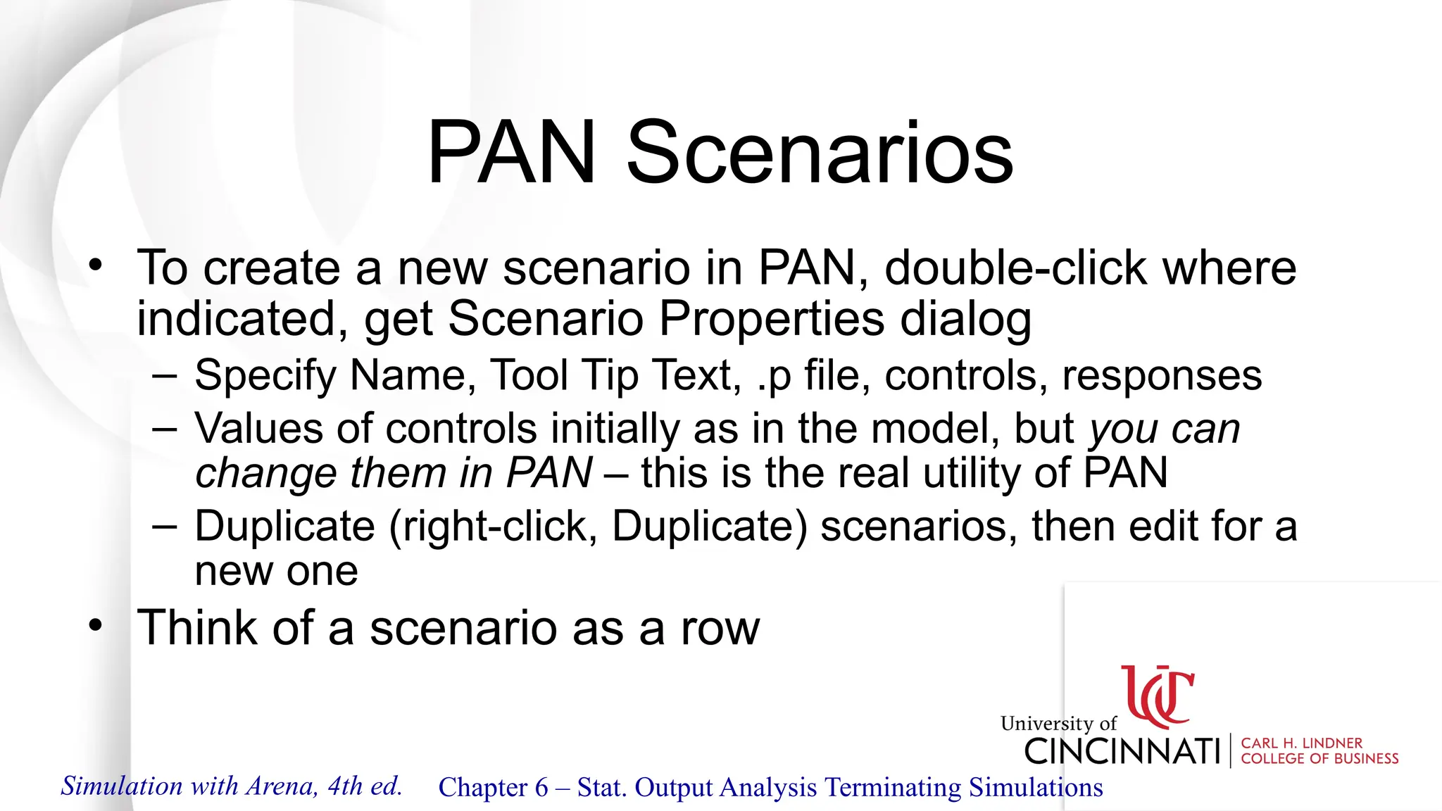 BANA7030_DES_Advanced_Modeling.pptx Simulation | PPTX