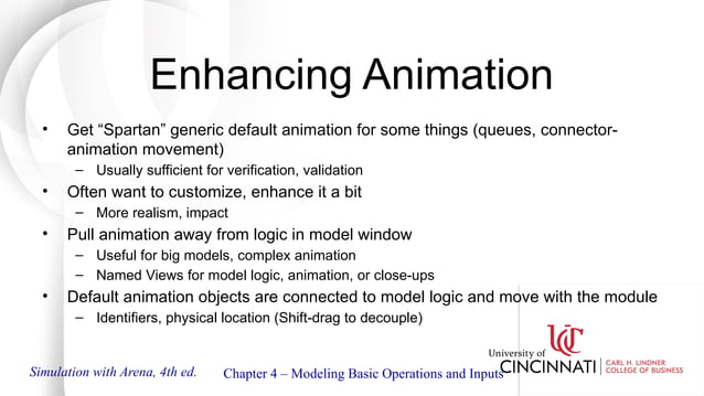 BANA7030_DES_Detailed_Modeling.pptx Simulation | PPT