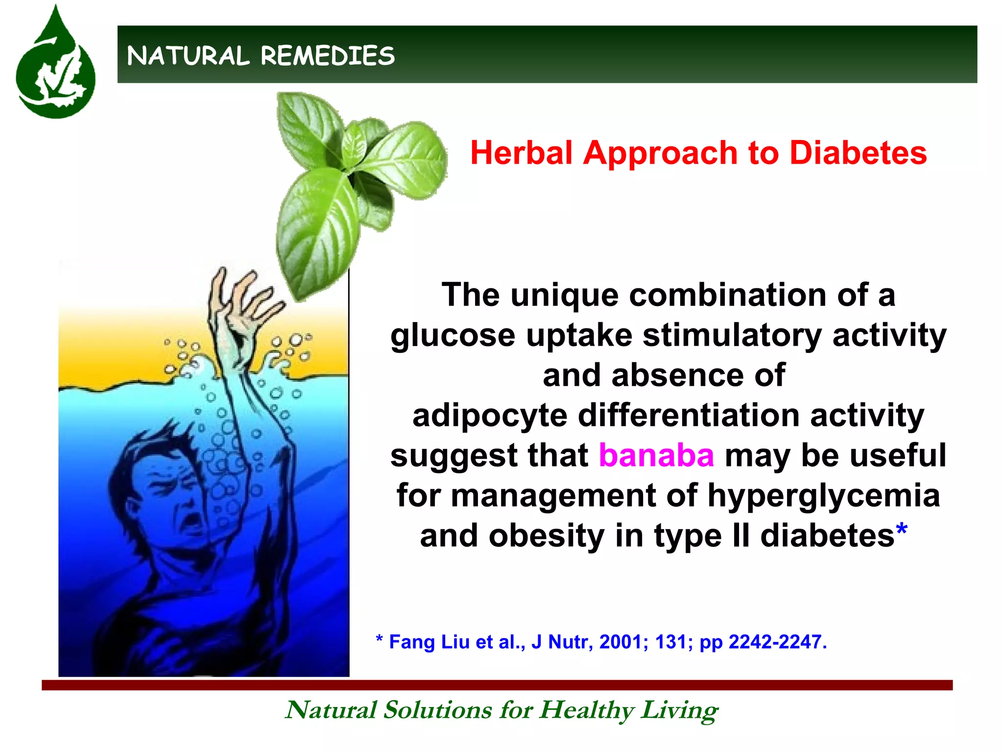 Banaba ppt by Natural Remedies | PPT
