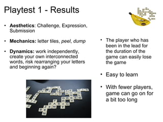 Banagrams Banana Republic | PPT