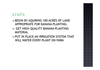 Banana business model by anga 1999 | PPT