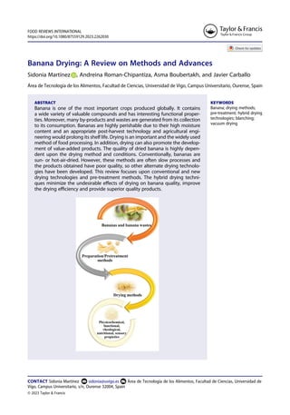 Banana Drying A Review on Methods and Advances.pdf