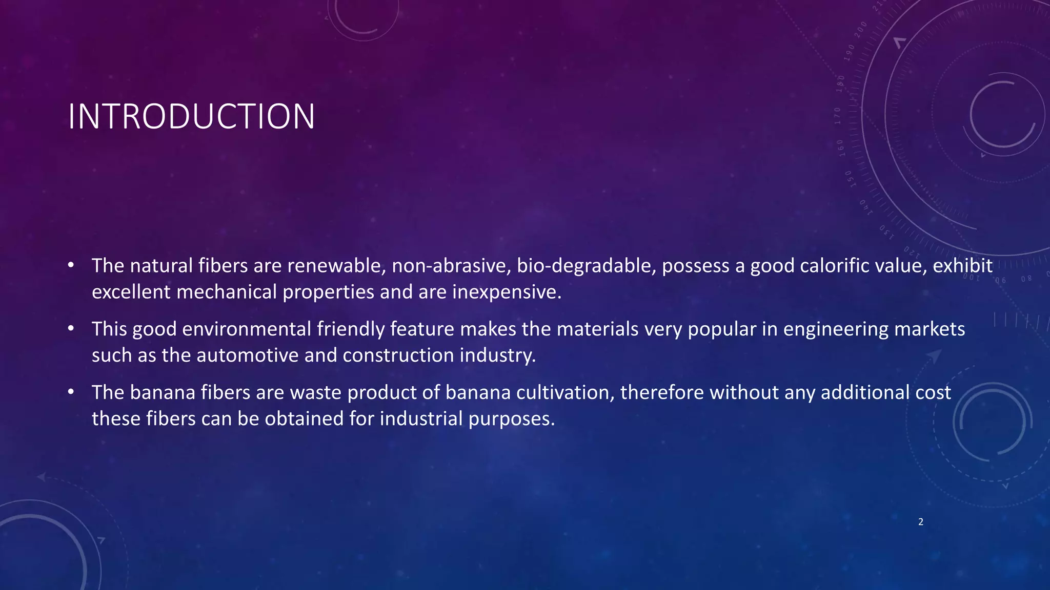 Banana Fiber Reinforced Composite Materials | PPTX