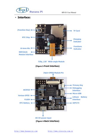Banana pi bpi-d1 user manual-en | PDF