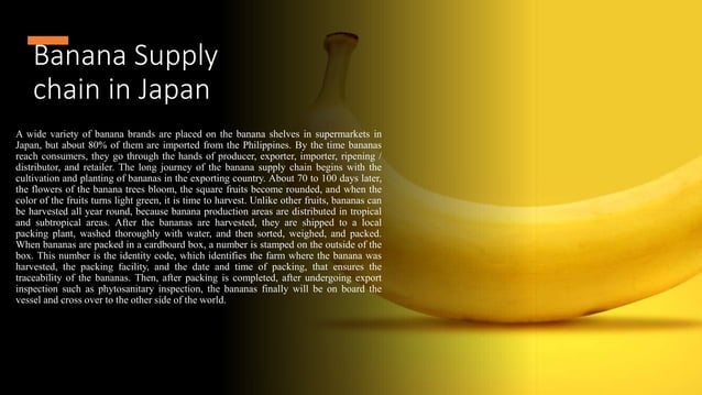 Banana supply chain analysis of banana and mango. | PPTX | Agriculture ...