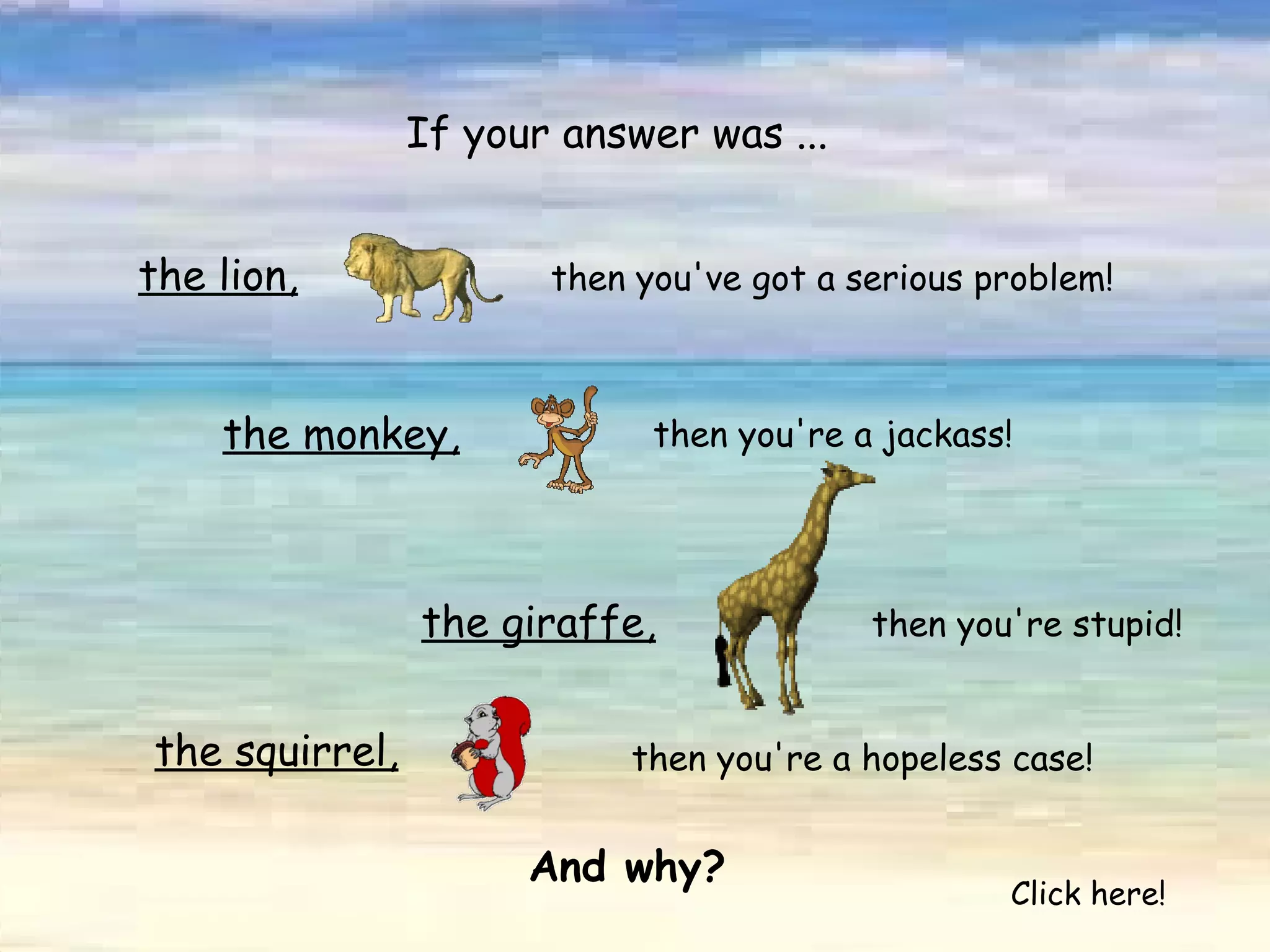 Banana Test English | PPT