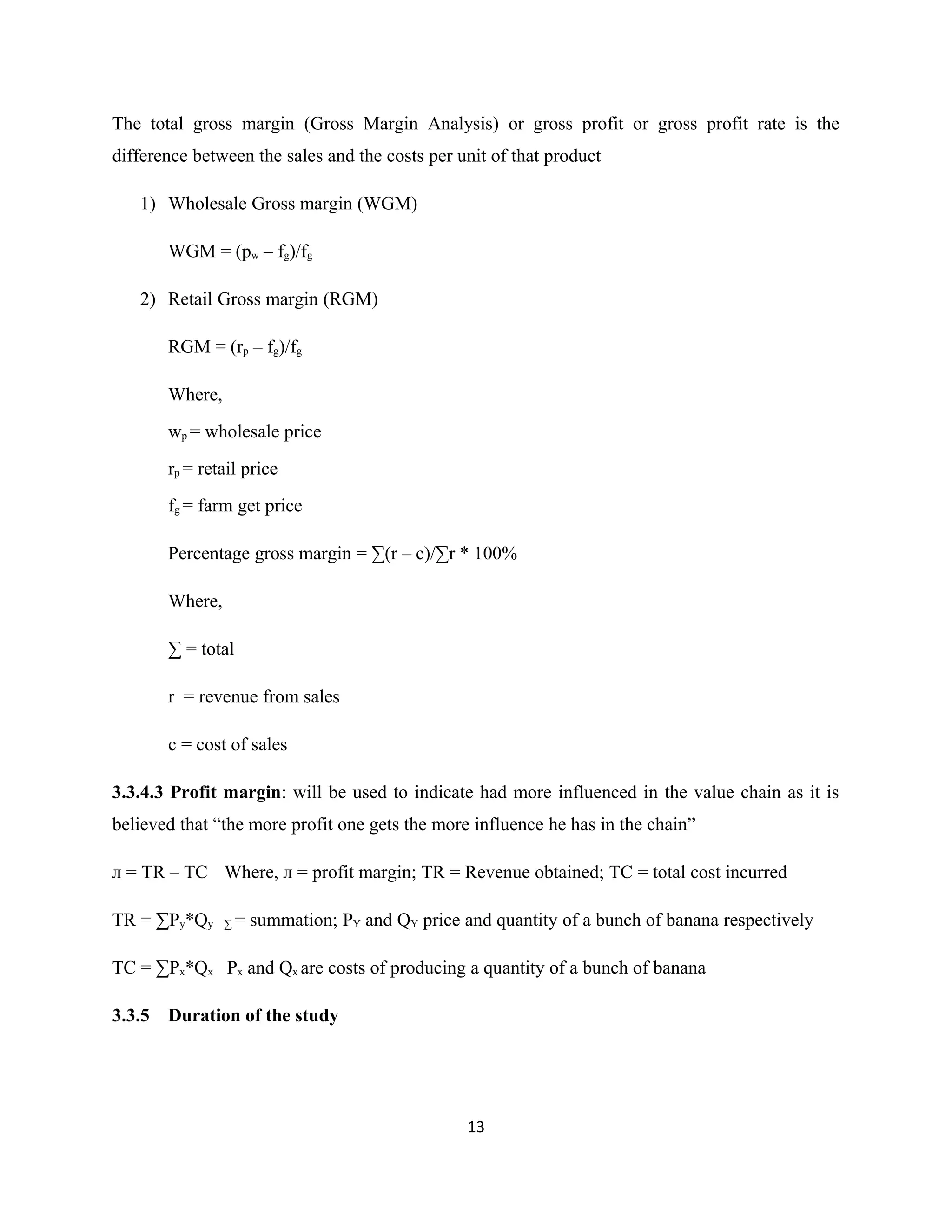 Banana value chain | DOC