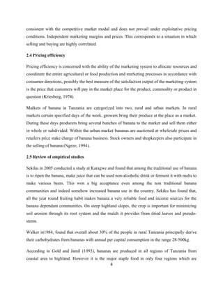 Banana value chain | DOC