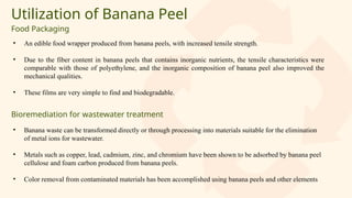 Banana Waste and by-product utilization technology.pptx