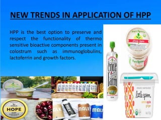 HIGH pressure processing | PPTX