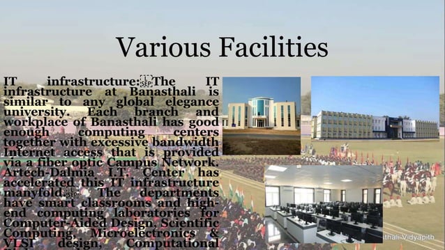 Banasthali Vidyapith ppt.pptx | College Education | Education